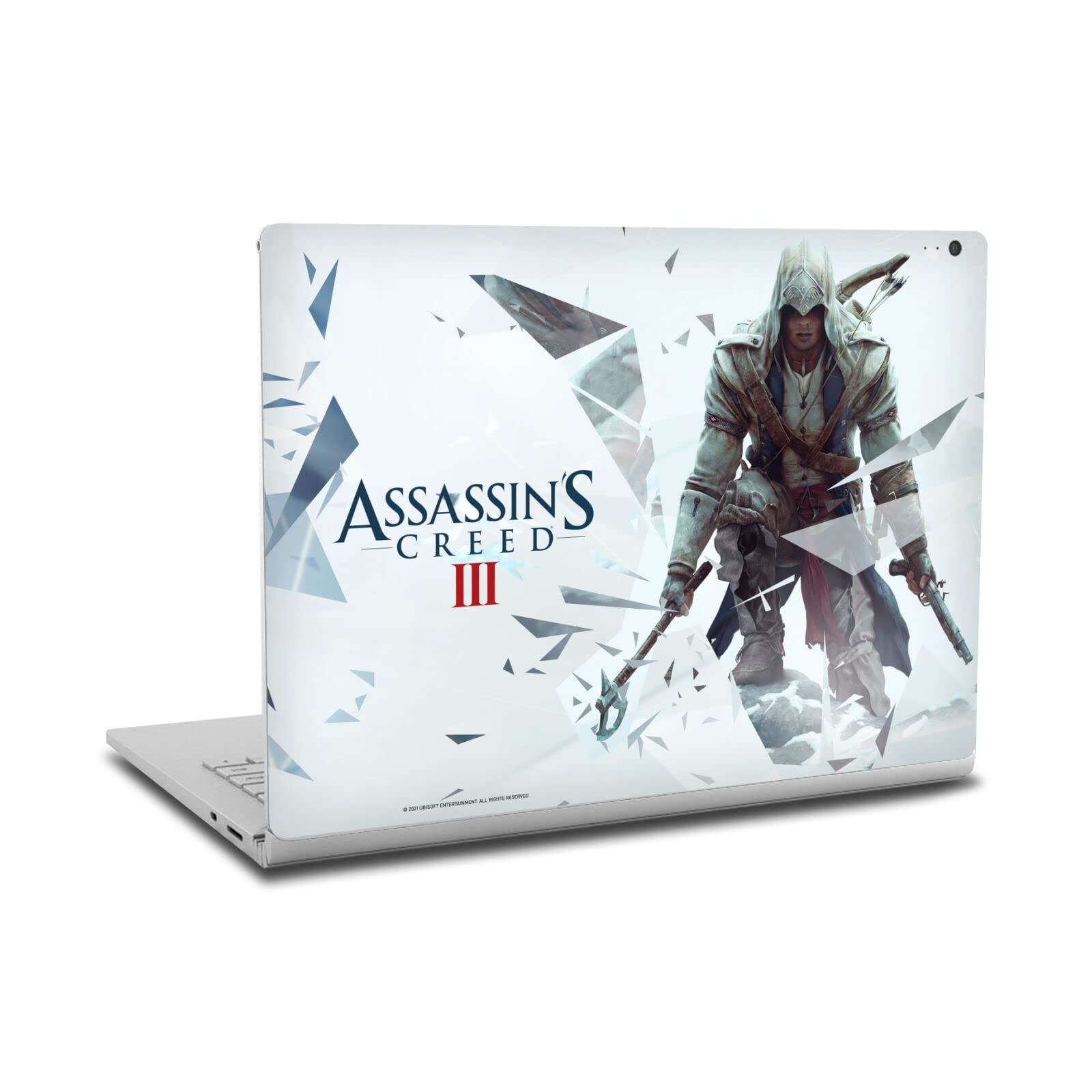 Head Case Designs Officially Licensed Assassin's Creed Connor III Graphics Vinyl Sticker Skin Decal Cover Compatible with Microsoft Surface Book 2