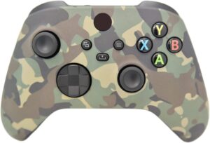 wireless custom controller compatible with pc, windows 10+, series x/s & one (series x/s green camo)