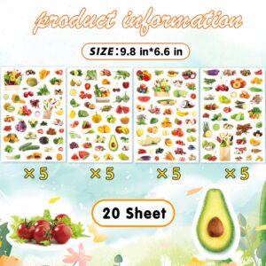 Vegetable and Fruit Sticker