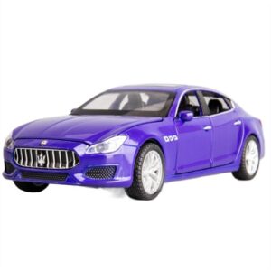 wxxgy for maserati quattroporte. 1:32 coupe alloy car model diecast metal toy car model collection kids toy gift (color : blue)