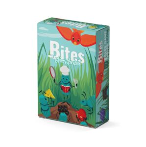 bites new recipes - expansion to bites board game - 2 to 5 players - 20 minute play time