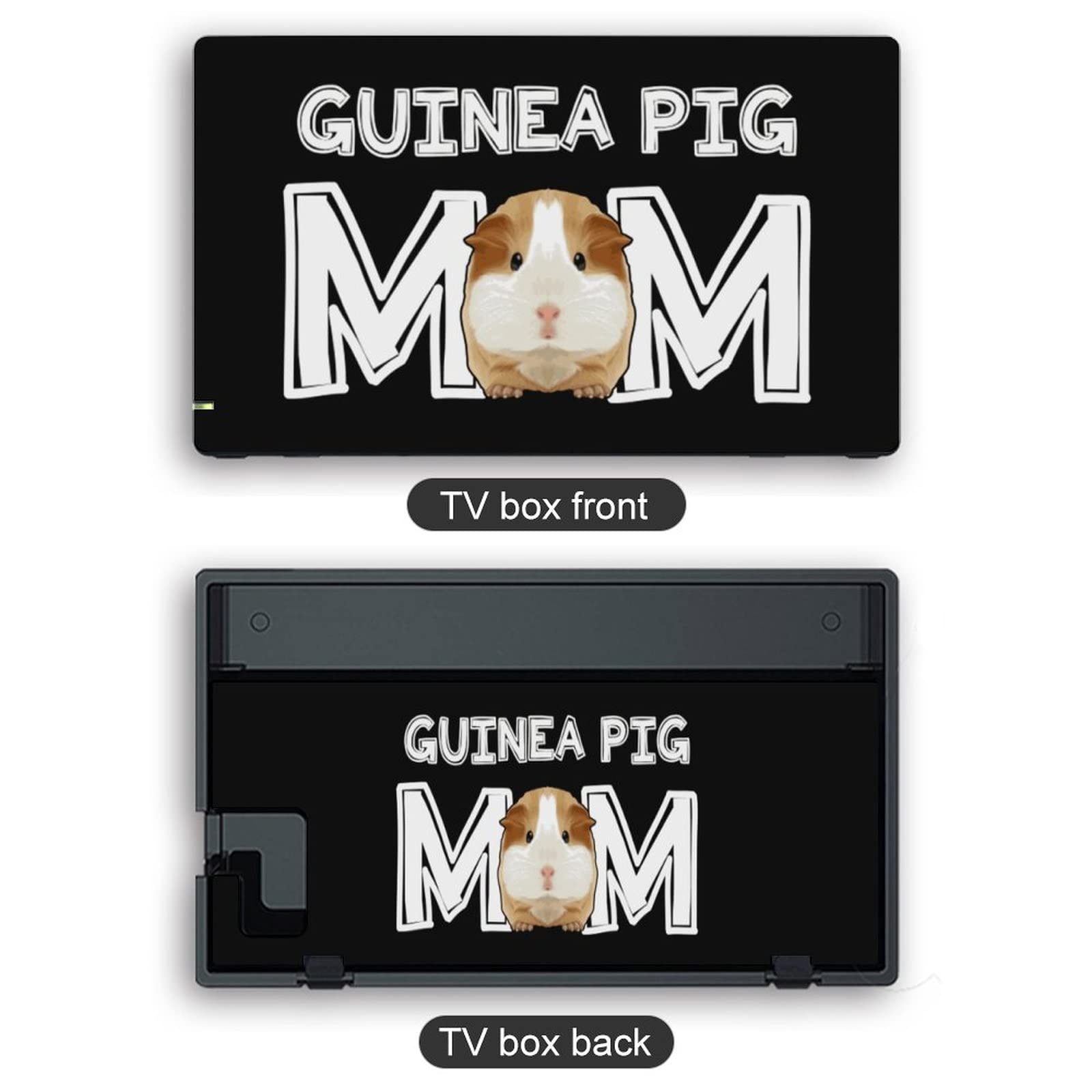 Guinea Pig Mom Decal Stickers Cover Skin Full Wrap FacePlate Stickers Compatible with Switch for Switch