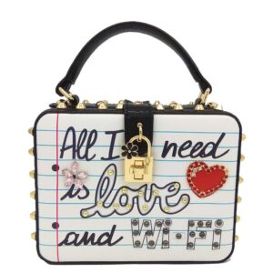 all i need is love and wifi women's fashion faux leather pu shoulder bag crossbody handbags