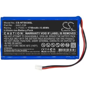 1750mah hac-038 battery for ninten do mario kart live home circuit