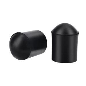 Watris Veiyi Double Bass Endpin Rubber Tip Stopper, 2PCS Rubber Tip for 1/4 Size String Bass Endpin Protector End Pin Cap Accessory (Inner Diameter: 9.5mm)