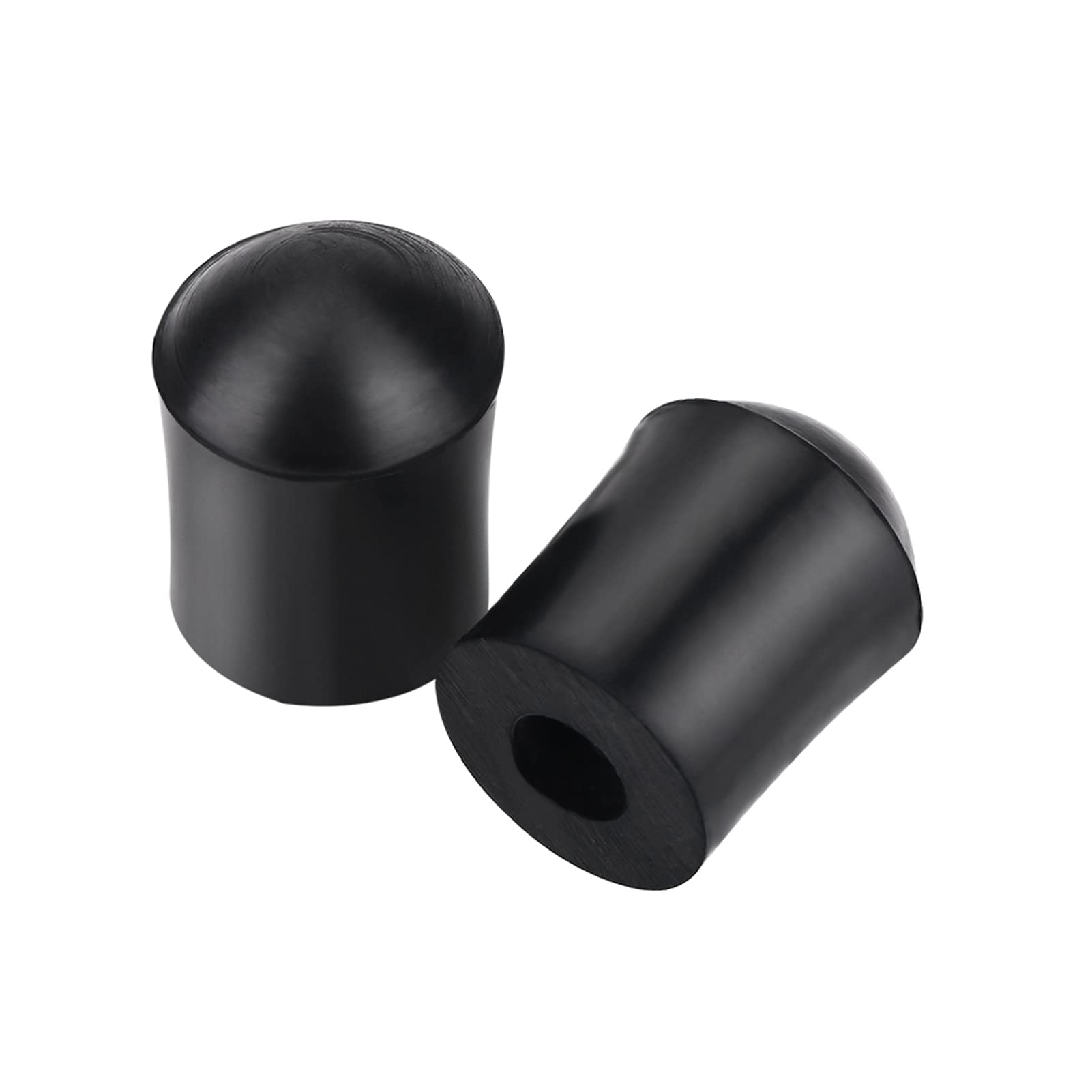 Watris Veiyi Double Bass Endpin Rubber Tip Stopper, 2PCS Rubber Tip for 1/4 Size String Bass Endpin Protector End Pin Cap Accessory (Inner Diameter: 9.5mm)