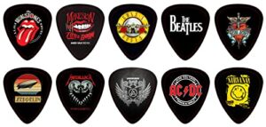 best acoustic guitar picks, rocking bands guitar picks, custom guitar picks