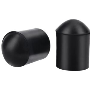 Watris Veiyi Double Bass Endpin Rubber Tip Stopper, 2PCS Rubber Tip for 1/4 Size String Bass Endpin Protector End Pin Cap Accessory (Inner Diameter: 9.5mm)