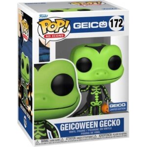 funko pop! ad icons geicoween gecko (green)