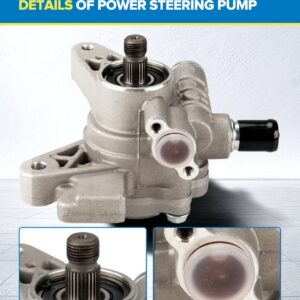 PHILTOP 21-5919 Power Steering Pump Fit For 1998-2002 Accord 2.3L Power Steering Pump