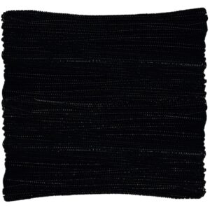 black pipe cleaners (200 pack) chenille stems diy art craft decorations creative (0.24 x 12 inch) 1