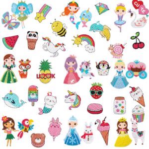 cymbana painting diamond kits for kids dots arts and crafts activity 43 pieces