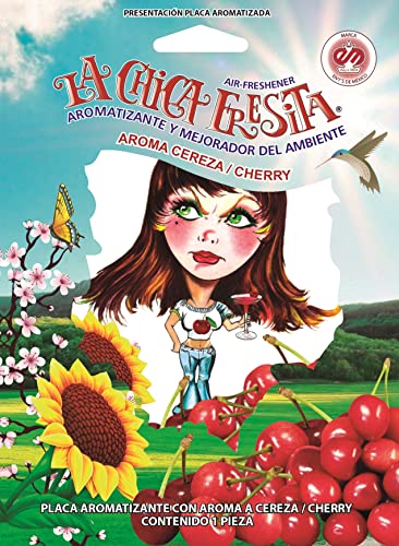 La Chica Fresita Cherry Cereza Aromatizante (4 pc)