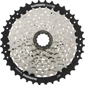 shimano unisex cshg4008140 cs hg400 8 speed cassette 11 40t, silver, 40 teeth uk