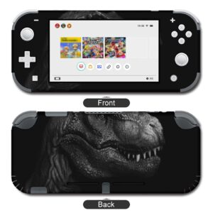 T- Rex Dinosaur on Dark Pretty Pattern Skin Sticker Full Wrap Skin Protective Skins Decal for Switch for Switch Lite