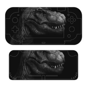 t- rex dinosaur on dark pretty pattern skin sticker full wrap skin protective skins decal for switch for switch lite