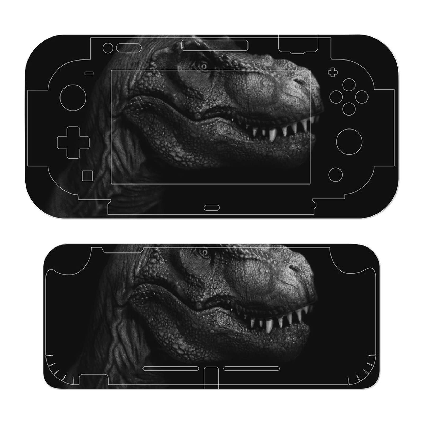 T- Rex Dinosaur on Dark Pretty Pattern Skin Sticker Full Wrap Skin Protective Skins Decal for Switch for Switch Lite