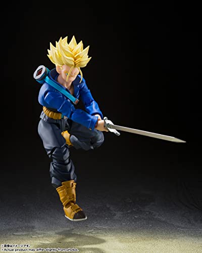 TAMASHII NATIONS - Dragon Ball Z - Super Saiyan Trunks -The Boy from The Future-, Bandai Spirits S.H.Figuarts Action Figure