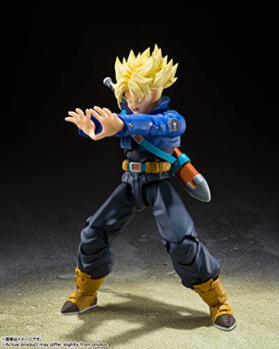 TAMASHII NATIONS - Dragon Ball Z - Super Saiyan Trunks -The Boy from The Future-, Bandai Spirits S.H.Figuarts Action Figure