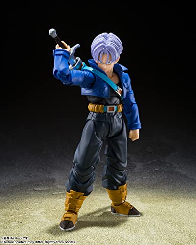 TAMASHII NATIONS - Dragon Ball Z - Super Saiyan Trunks -The Boy from The Future-, Bandai Spirits S.H.Figuarts Action Figure