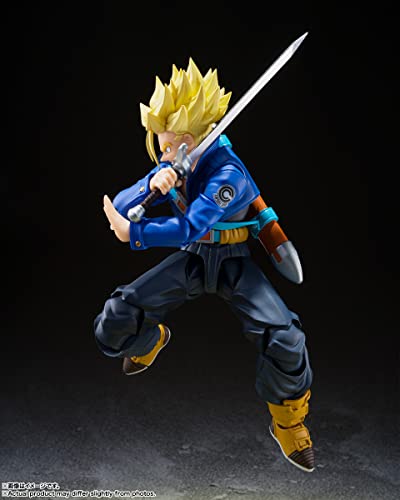 TAMASHII NATIONS - Dragon Ball Z - Super Saiyan Trunks -The Boy from The Future-, Bandai Spirits S.H.Figuarts Action Figure