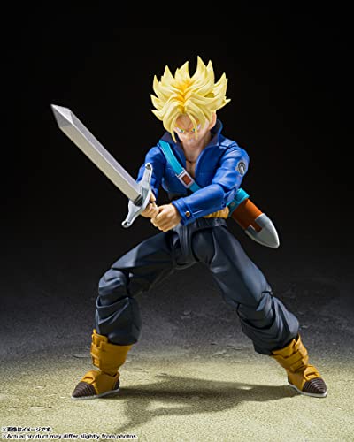 TAMASHII NATIONS - Dragon Ball Z - Super Saiyan Trunks -The Boy from The Future-, Bandai Spirits S.H.Figuarts Action Figure