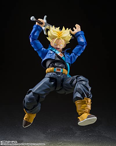 TAMASHII NATIONS - Dragon Ball Z - Super Saiyan Trunks -The Boy from The Future-, Bandai Spirits S.H.Figuarts Action Figure