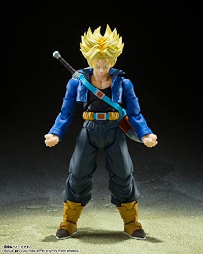 TAMASHII NATIONS - Dragon Ball Z - Super Saiyan Trunks -The Boy from The Future-, Bandai Spirits S.H.Figuarts Action Figure