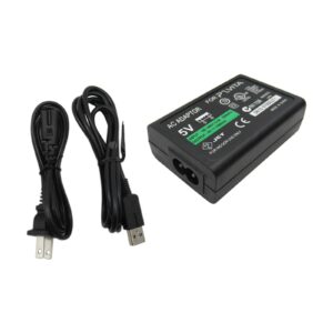 USonline911 AC Power Adapter Charger + USB Data Charging Cable Cord for Sony PS Vita PSV 1000