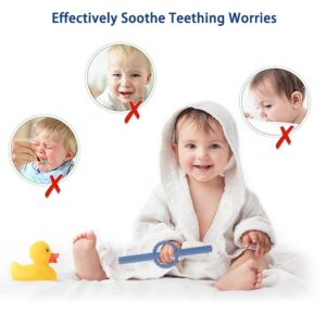 Baby Remote Teething Toys for 3-6 Months, Silicone Remote Teether for Baby, Chew Remote Control Toys 6-12 Months, BPA Free