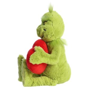 Aurora® Whimsical Dr. Seuss™ Stole My Heart Grinch Stuffed Animal - Magical Storytelling - Officially Licensed - Green 15 Inches