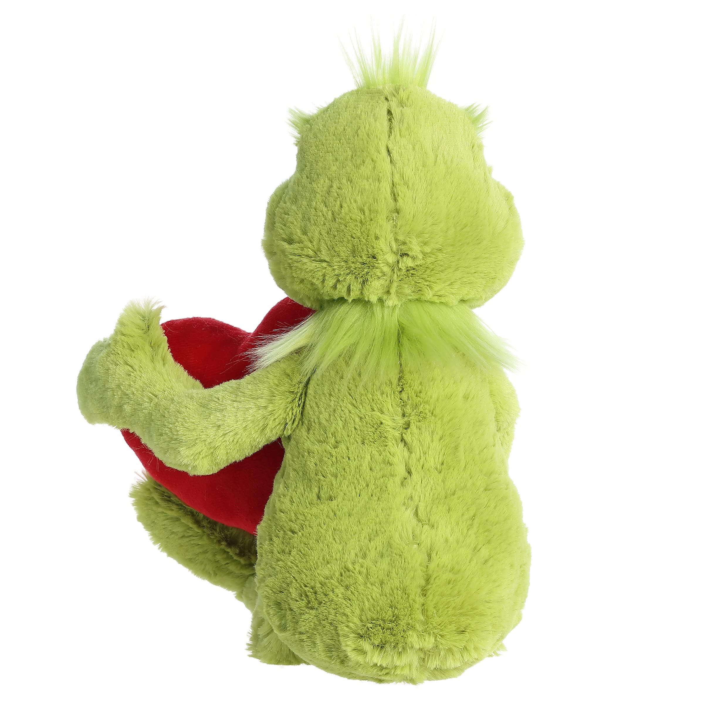 Aurora® Whimsical Dr. Seuss™ Stole My Heart Grinch Stuffed Animal - Magical Storytelling - Officially Licensed - Green 15 Inches