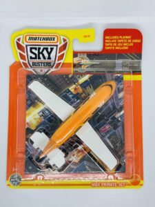 matchbox 2022 - sky busters - mbx private jet - orange -21/33 - jet