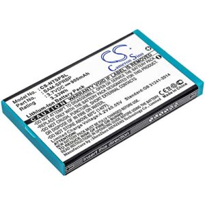 qigenia ags-003 replacement battery for ags-001 gba sp advance sp,sam-sprbp battery (900mah/3.7v)