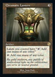 magic: the gathering - chromatic lantern (010) - the brothers' war retro artifacts