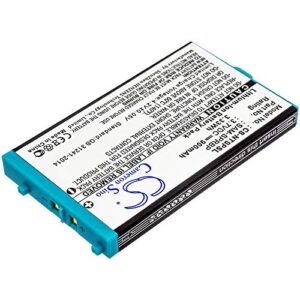 Qigenia AGS-003 Replacement Battery for AGS-001 GBA SP Advance SP,SAM-SPRBP Battery (900mAh/3.7V)