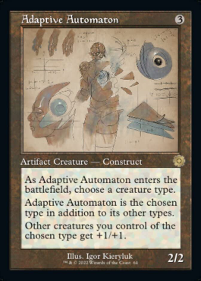 Magic: the Gathering - Adaptive Automaton (064) - Schematic - The Brothers' War Retro Artifacts