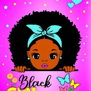 Black Girl Coloring Book: For African American Girls Ages 4-8 | Coloring Pages For Brown And Black Girls With Curly And Natural Hair In Fun, Style, Beauty And Fashion!