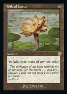 magic: the gathering - gilded lotus (017) - the brothers' war retro artifacts