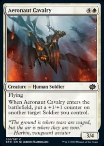 magic: the gathering - aeronaut cavalry (001) - the brothers' war