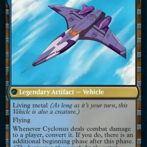 Magic The Gathering - Cyclonus, The Saboteur // Cyclonus, Cybertronian Fighter (009) - Transformers