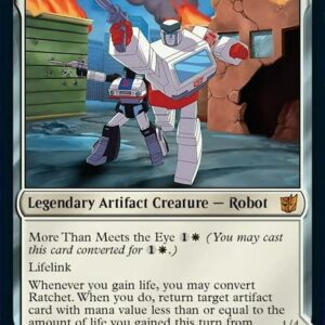 Magic: the Gathering - Ratchet, Field Medic // Ratchet, Rescue Racer (002) - Transformers