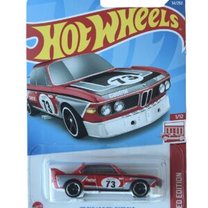 Hot Wheels '73 BMW 3.0 CSL Race Car, Red Edition 1/12