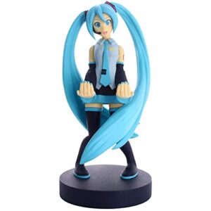 exquisite gaming: hatsune miku - original mobile phone & gaming controller holder, device stand, cable guys, licensed figure