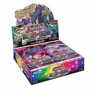 yu-gi-oh! tcg: battles of legend - crystal revenge booster box