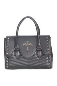 lost queen women's glow of the cross handbag purse