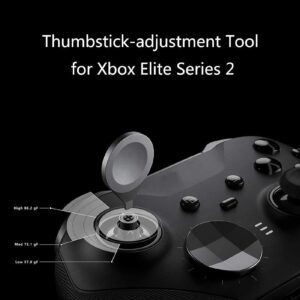 The Stainless Steel Controller Accessories, A Replacement Accessories Package with Texture Clamps and Adjustable Tools, for Xbox One Elite Series 2