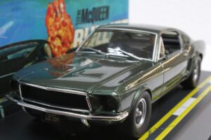 pioneer p125 1968 ford mustang 390 gt steve mcqueen bullitt 1:32 slot car