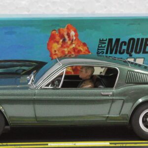 Pioneer P125 1968 Ford Mustang 390 GT Steve McQueen Bullitt 1:32 Slot Car