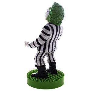 Exquisite Gaming: Warner Bros: Beetlejuice - Original Mobile Phone & Gaming Controller Holder, Device Stand, Cable Guys, Licensed Figure